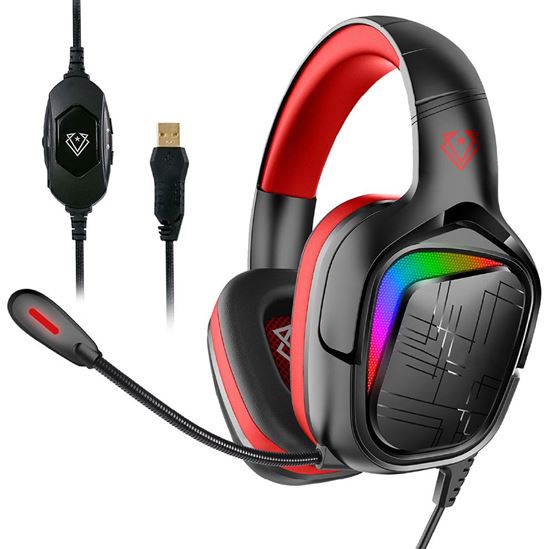 Vertux Miami Gaming Headset - Red | VRC Online Shop