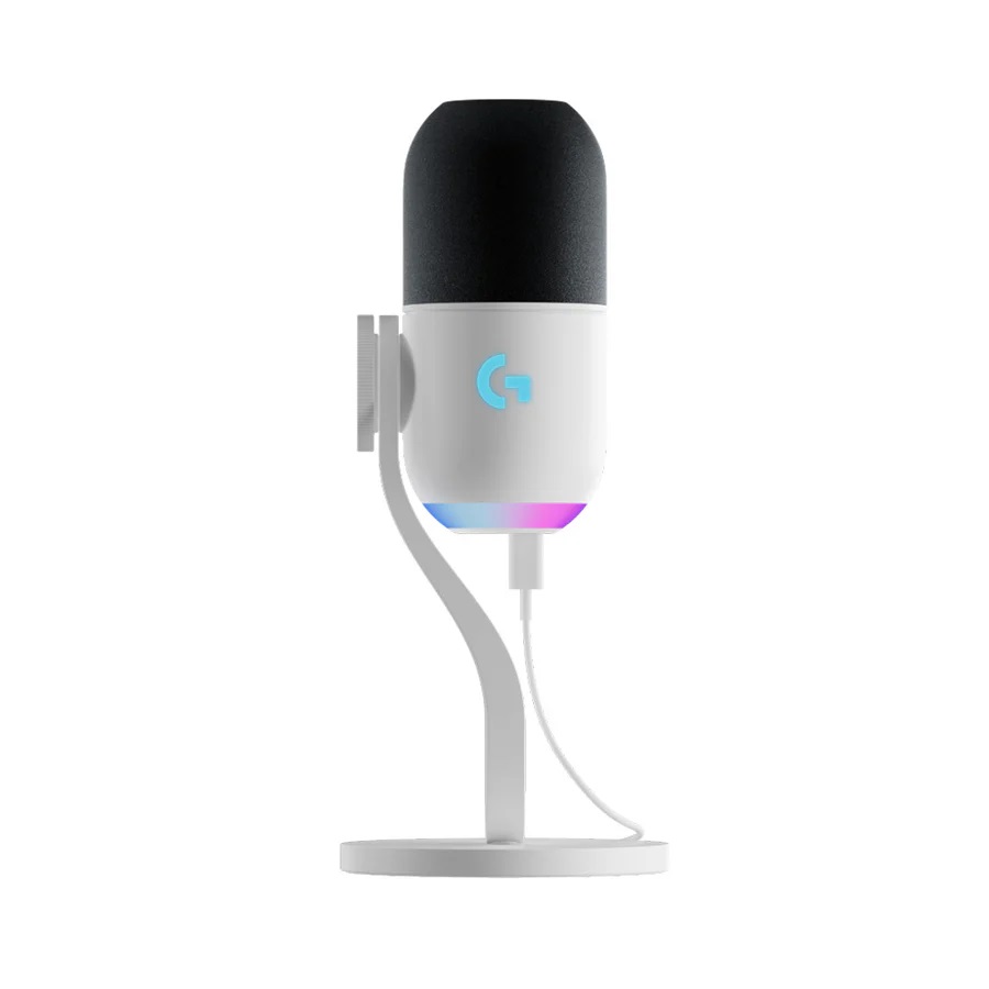 Logitech G Yeti GX Dynamic Gaming Microphone - White | VRC Online Shop