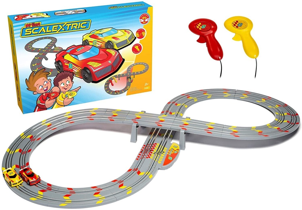 MY FIRST SCALEXTRIC SET MAINS POWERED RACE SET | VRC Online Shop